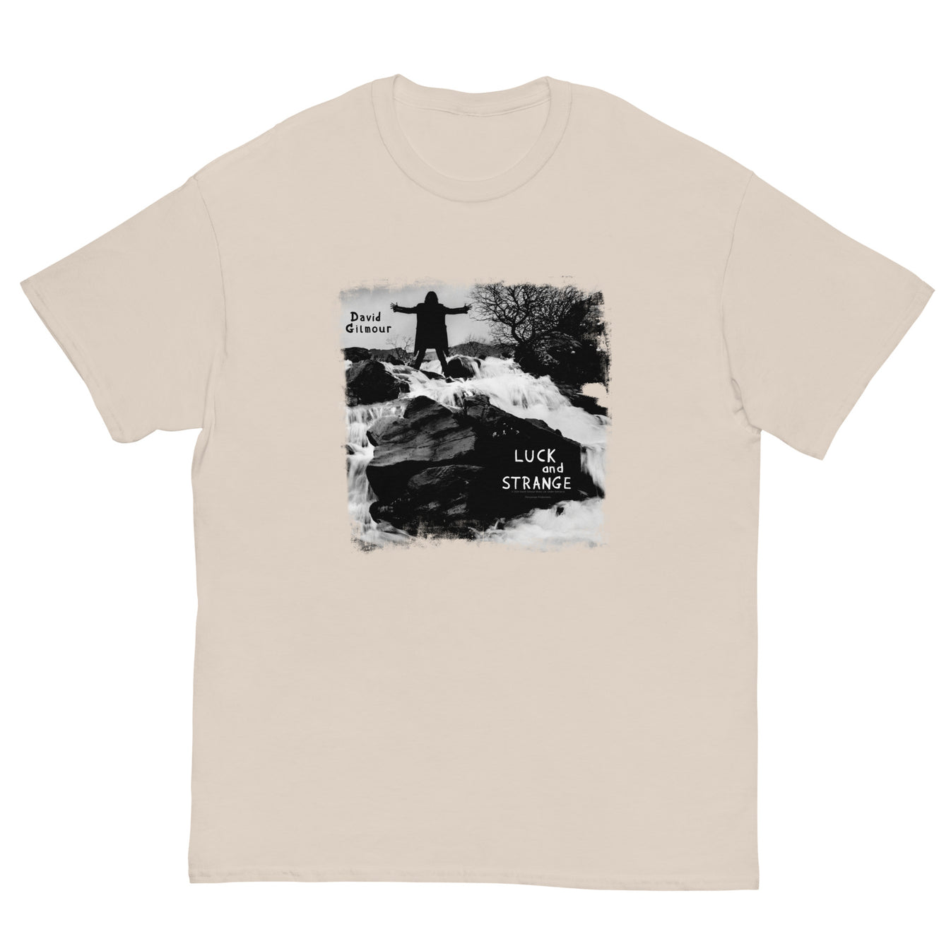 Luck and Strange Natural T-Shirt – David Gilmour